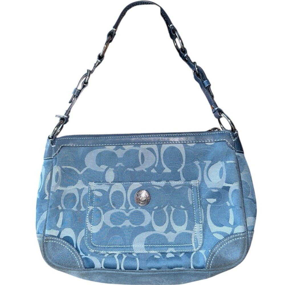Vintage Coach Chelsea Optic Signature Jacquard And Su… - Gem